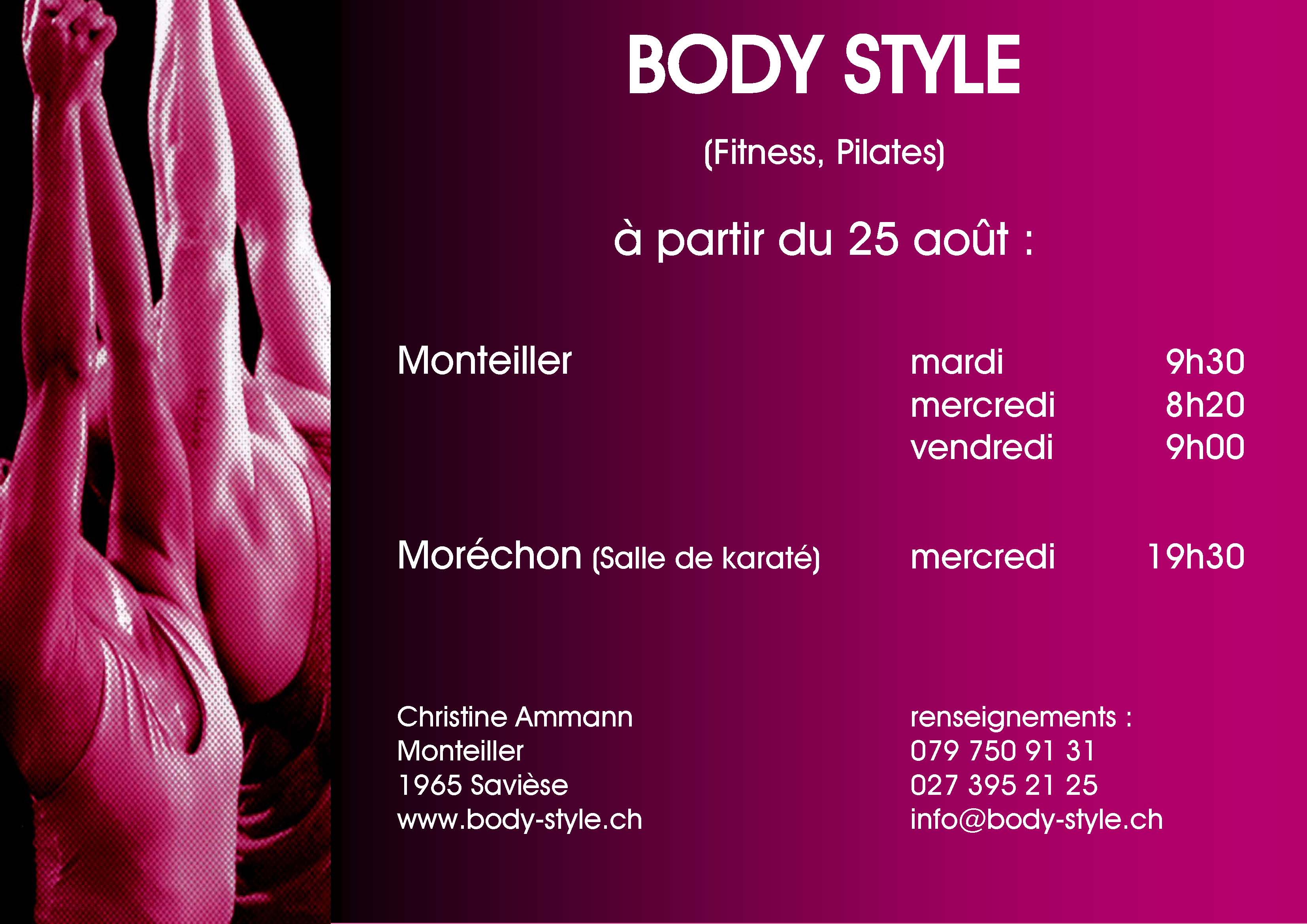 Bienvenue sur body-style.ch